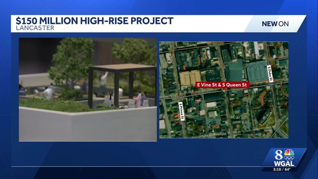 Lancaster County's tallest building planned for downtown - YouTube