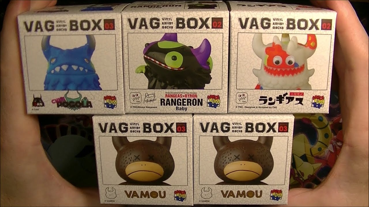 Visual Artist Gacha Toy Opening 2! - YouTube