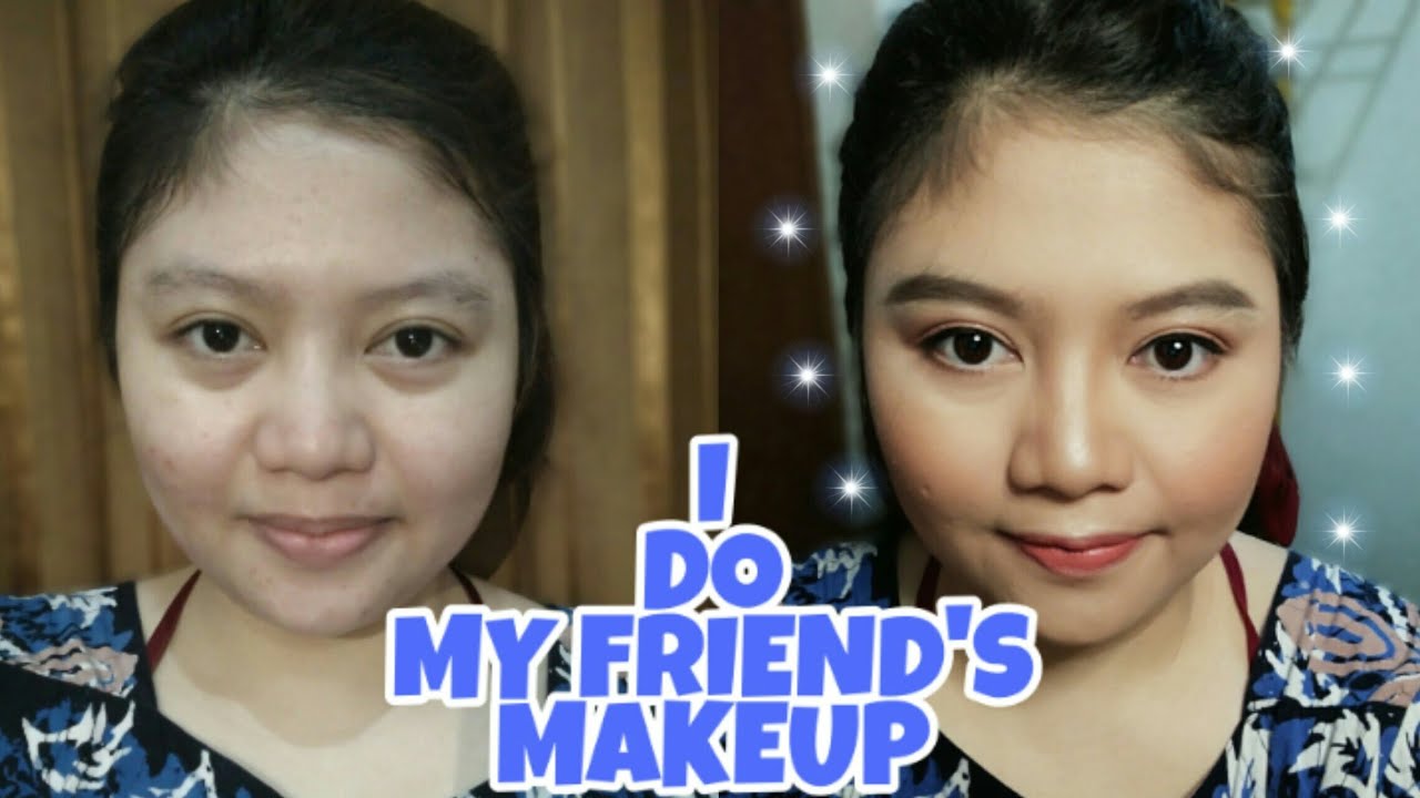 I DO MY FRIEND'S MAKEUP | SOFT BRONZE BROWNIE MAKEUP TUTORIAL - YouTube