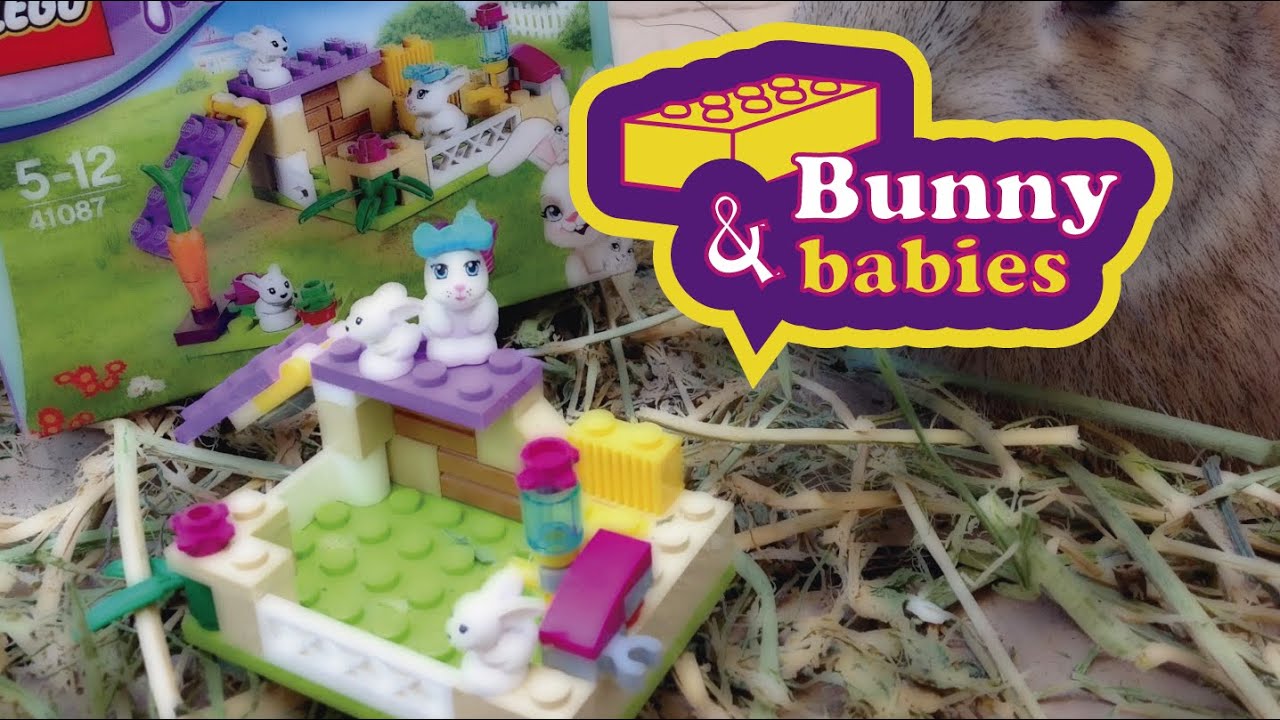 Lego Friends - Bunny And Babies (41087) Time Lapse Build - YouTube