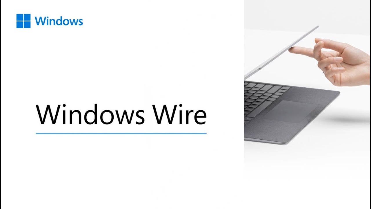 Welcome to episode 1 of the Windows Wire! - YouTube