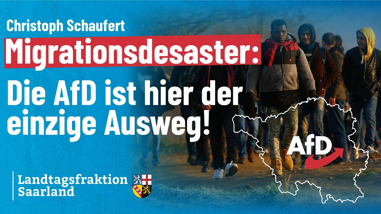 Migrationdesaster: Die AfD ist hier der einzige Ausweg! | Christoph ...