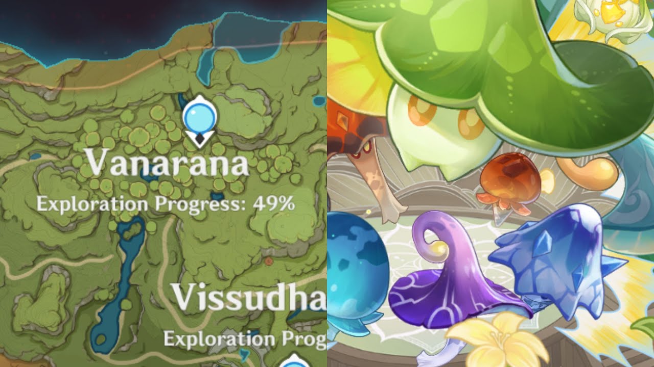 (LIVE) Genshin Impact - Varanara exploration & Fabulous Fungus Frenzy ...