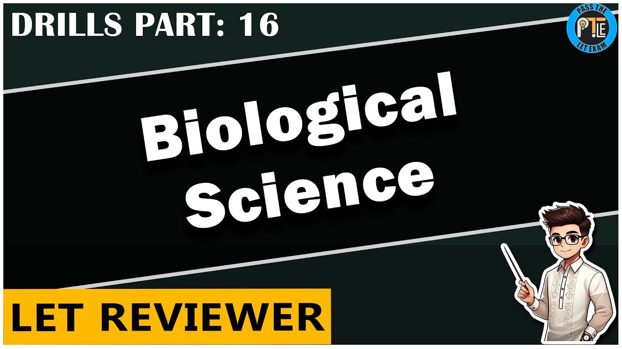 Biological Science Quiz Part 16 | Pass the LET Exam - YouTube