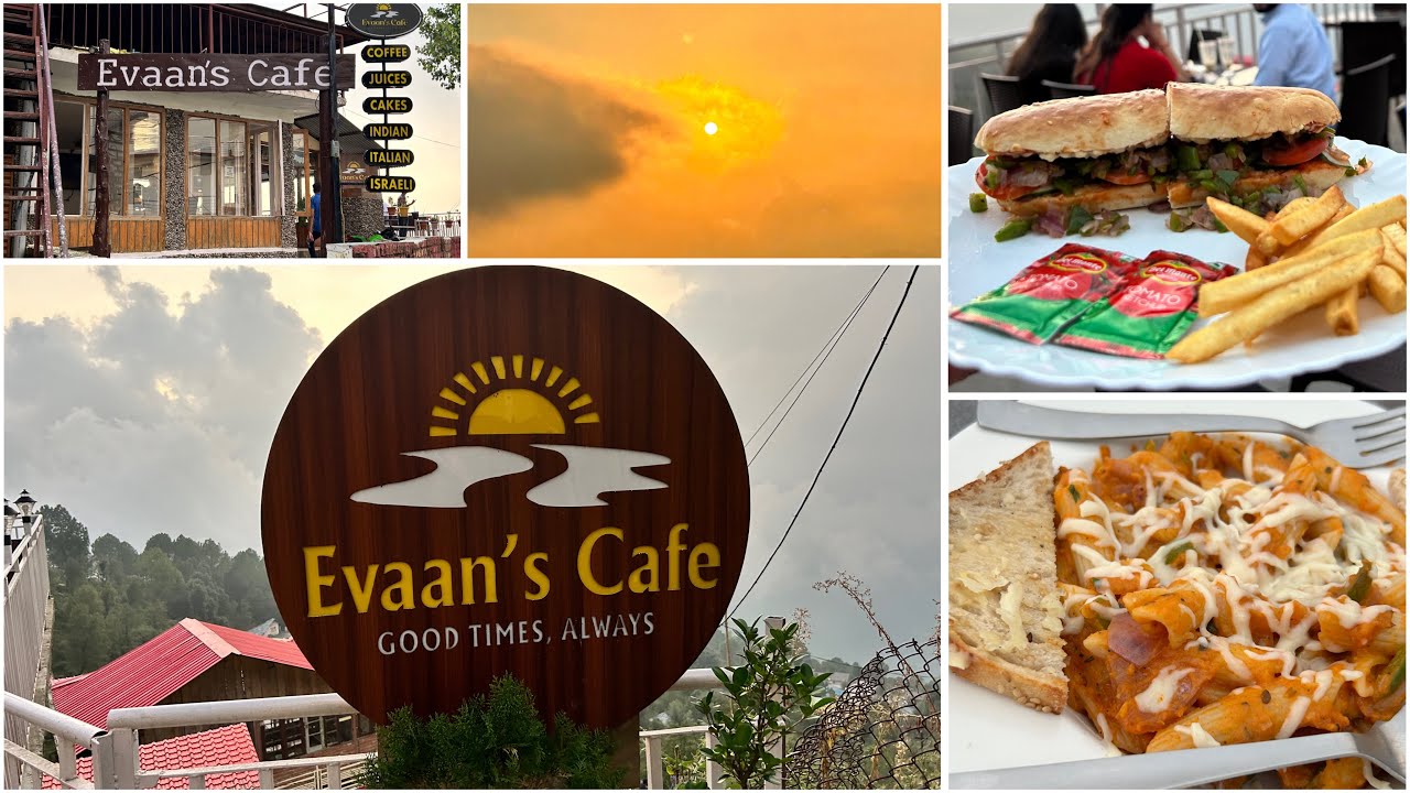 Good Place to watch Sunset in Naddi | Evaan’s Cafe | McLeodganj ...