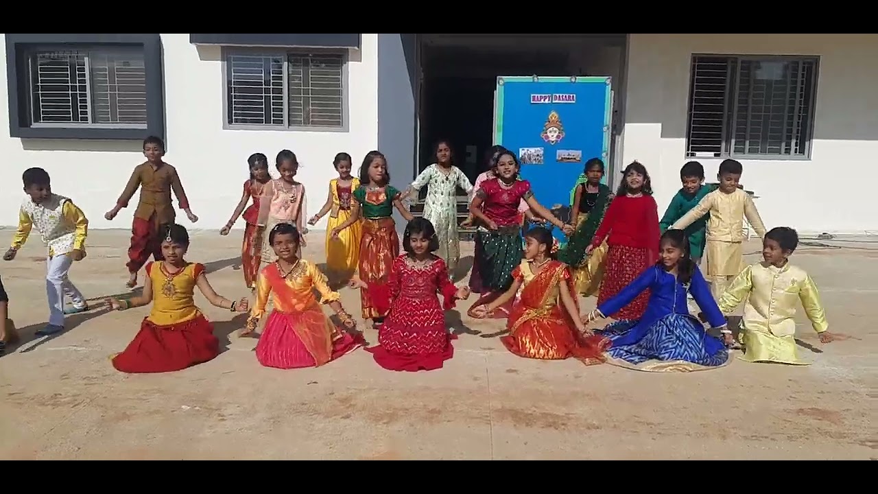 Dasara song|| Dasara dance for kids || Dasara Activity || Dasara Dance ...