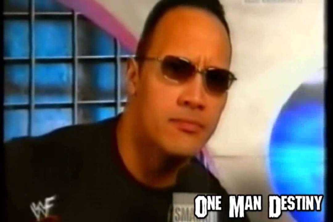 WWF SD!(1/4/2001)The Rock Interview - YouTube