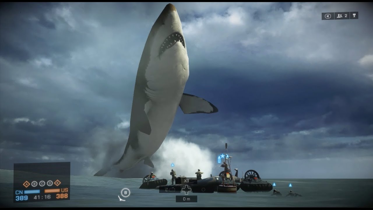 Battlefield 4 MEGALODON EASTER EGG! | Пасхалка "Мегалодон" Battlefield 4! - YouTube