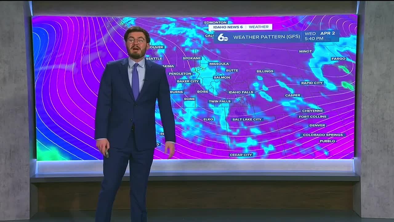 Isaiah Sharp's Idaho News 6 Forecast- 3/28/25 - YouTube