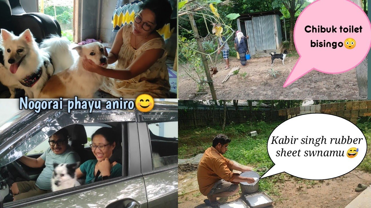 Chibuk kotoma ani toilet bisingo😒/Saborok phai ani nogo😊 - YouTube