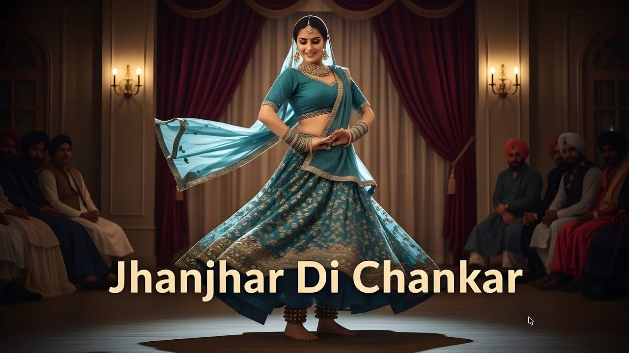 Jhanjhar Di Chankar | Classic Punjabi Mujra Dance Royal Vibes 2025 💔 # ...