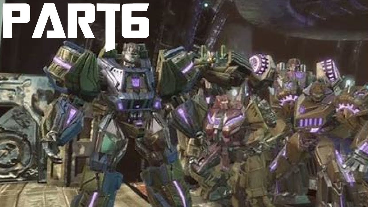 TRANSFORMERS: FALL OF CYBERTRON GAMEPLAY WALKTHROUGH FULL GAME Part 6 ...