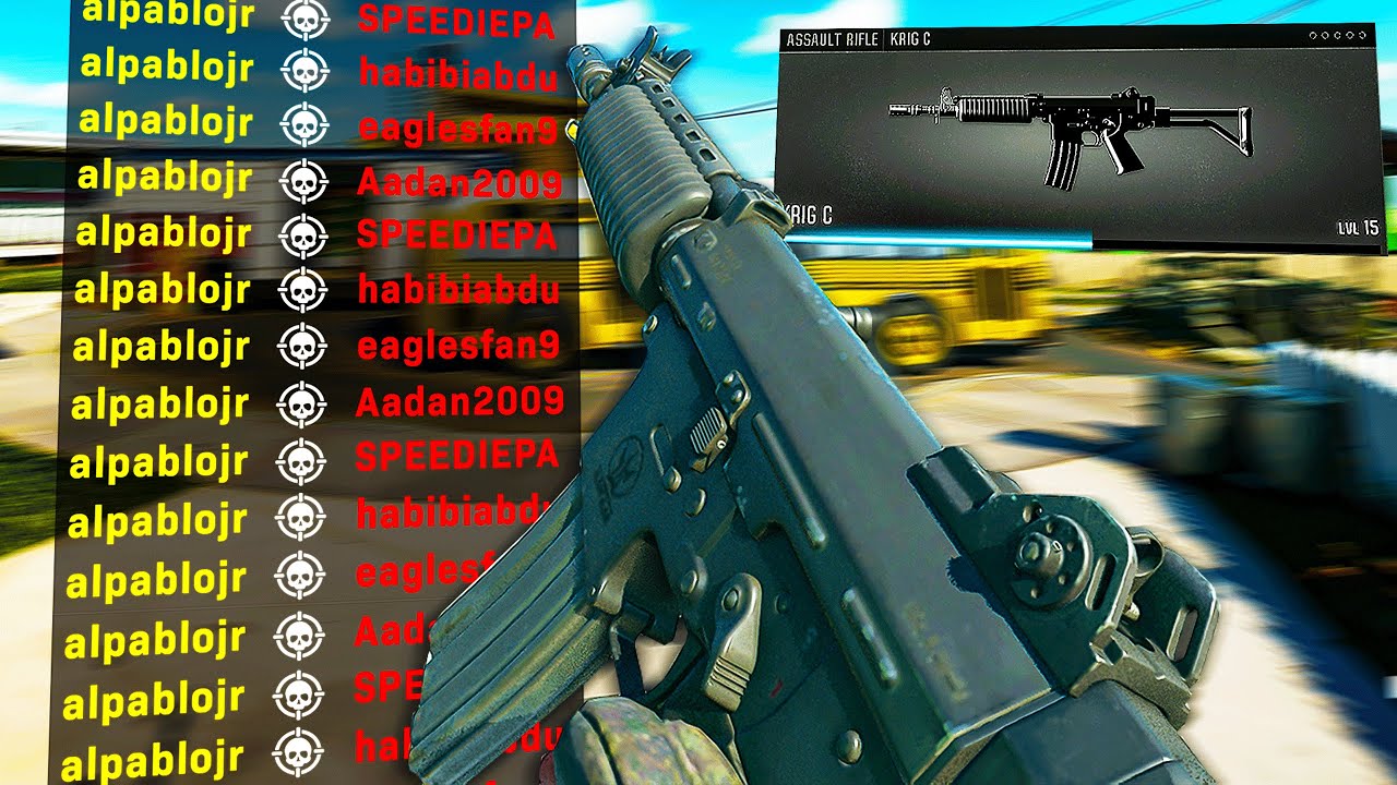 new DLC KRIG C is NOW the BEST ASSAULT RIFLE in Black Ops 6! (KRIG C ...