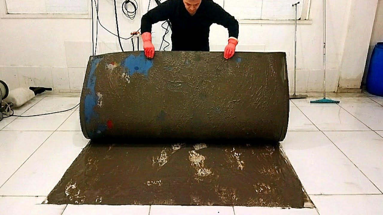 Extremely filthy children's carpet cleaning satisfying rug cleaning ...