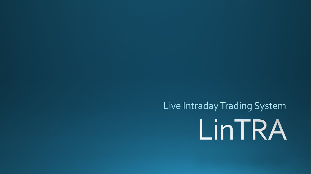 Lintra - Intraday Trading System - YouTube