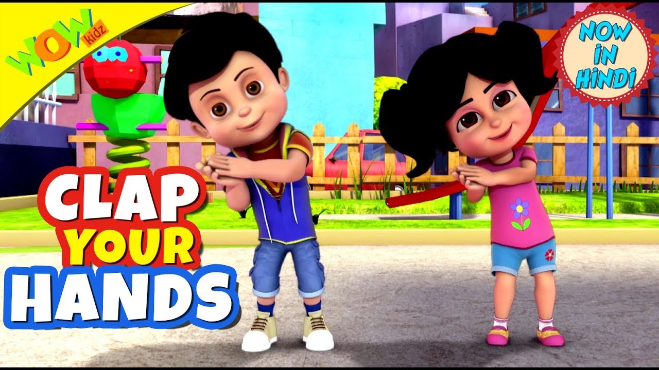 Clap you hands | Christmas special | Hindi Songs for Children | Vir ...