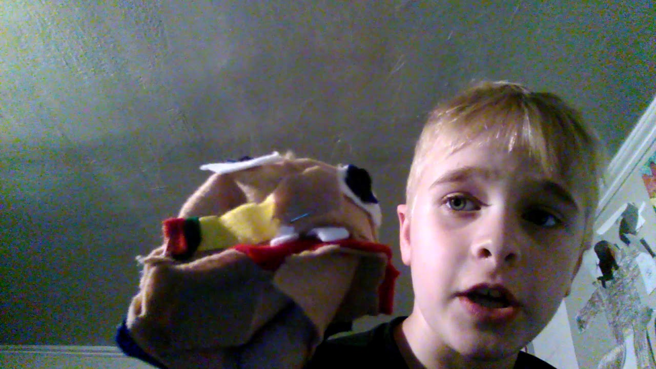 My homemade Jeffy puppet PS. Sorry I did not make the full Jeffy puppet ...