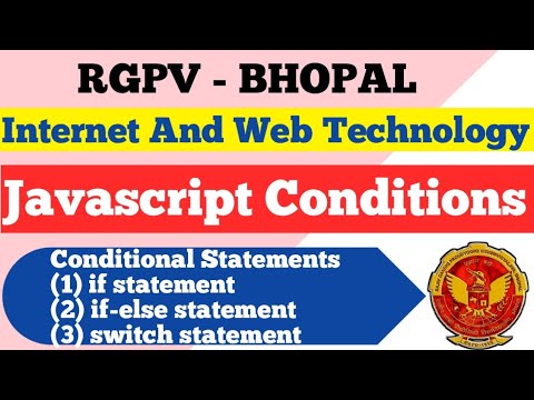 Conditional Statements in JavaScript | JavaScript Conditions | JavaScript Tutorial - YouTube
