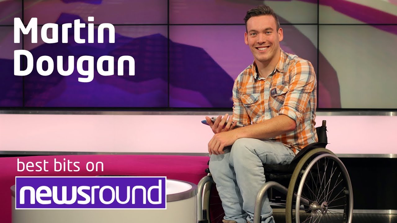 Martin Dougan's Newsround highlights - YouTube