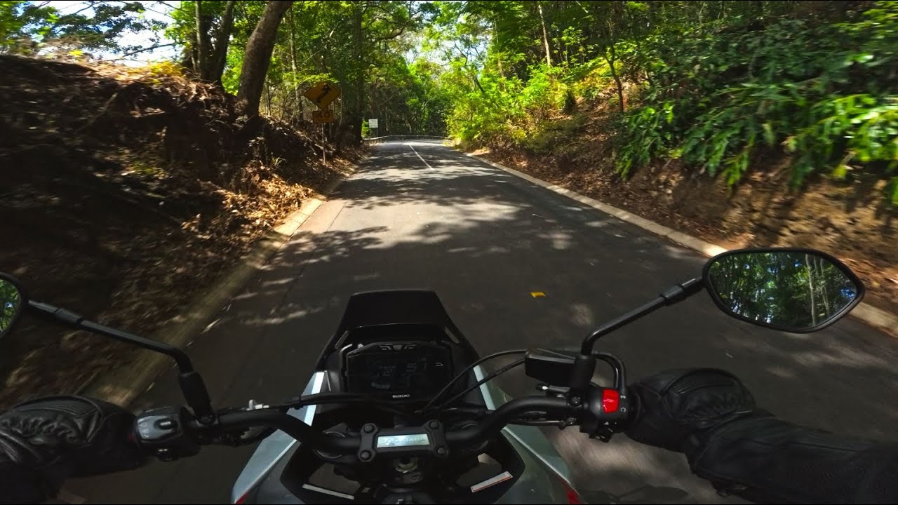 Tropical Twisties | Suzuki Katana | Engine Sound Only ASMR - YouTube