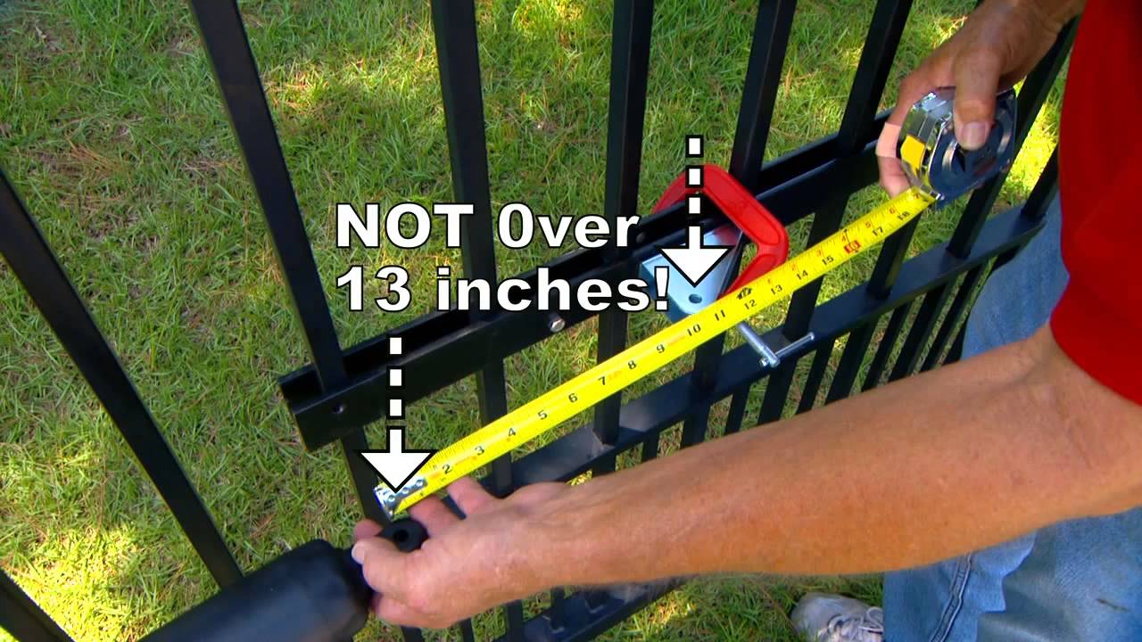 Section 3: Positioning Gate Brackets - YouTube