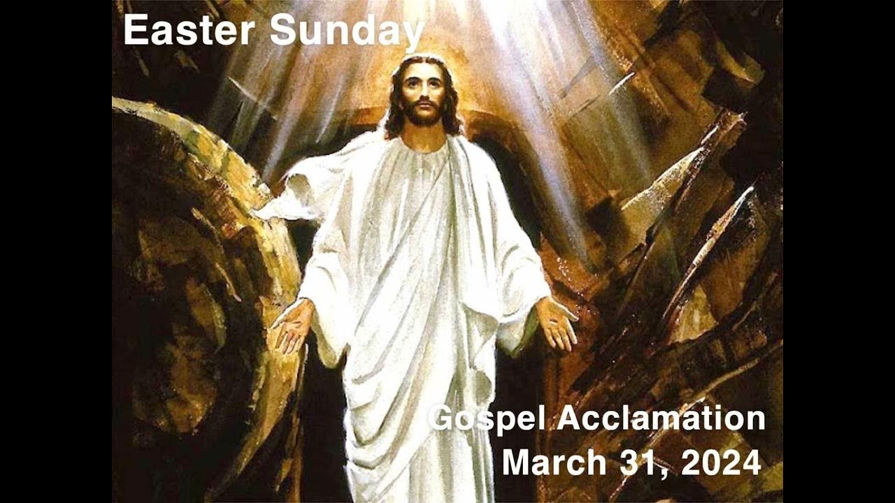 Spirit & Psalm - Easter Sunday - Gospel Acclamation - March 31, 2024 - YouTube