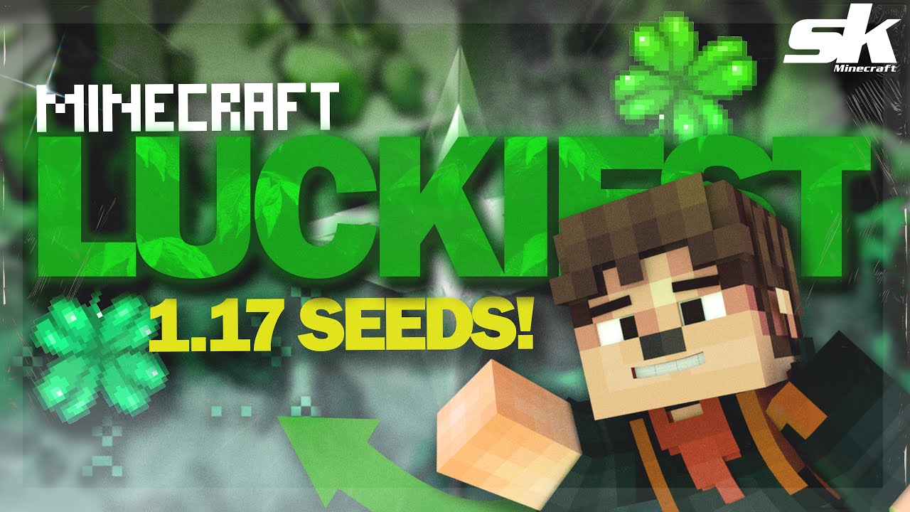Top 5 Luckiest Seeds [Minecraft 1.17] - YouTube