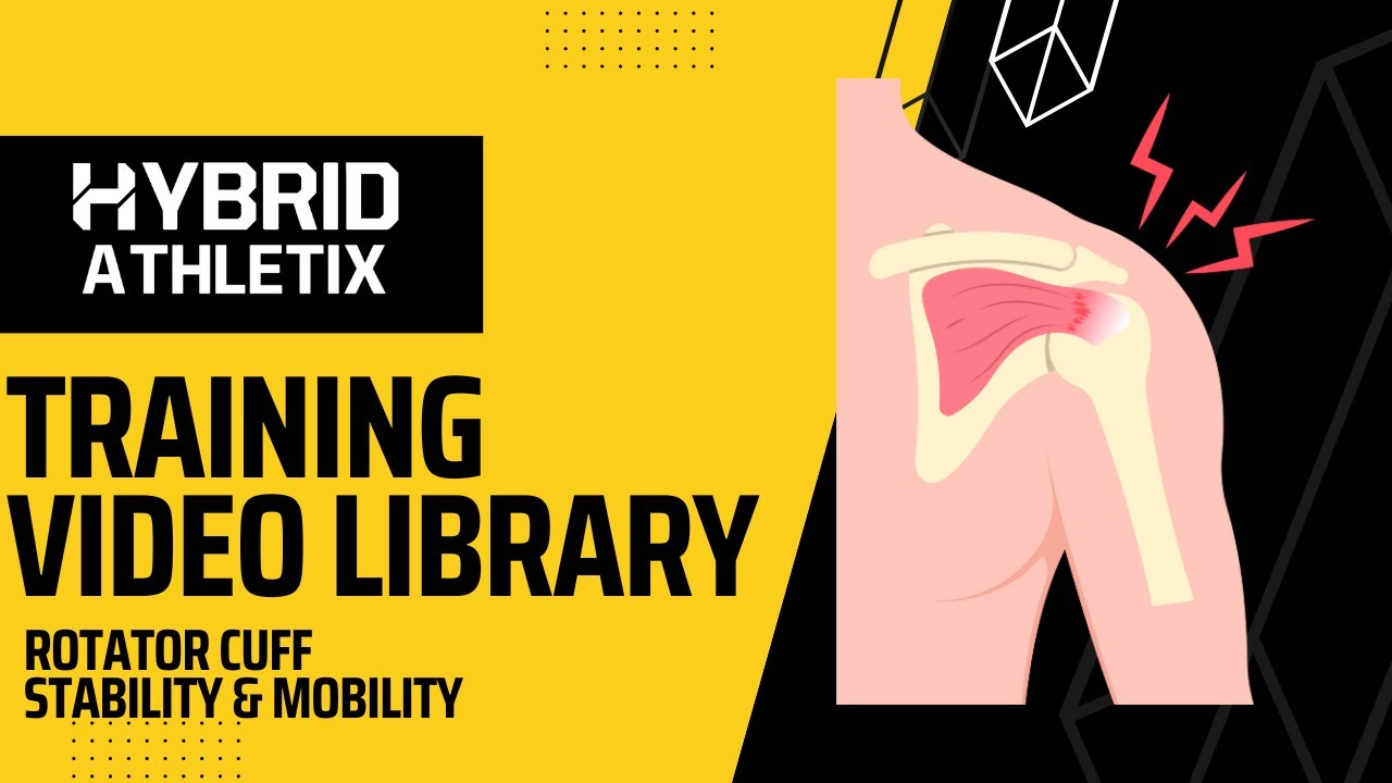Hybrid Athletix | Rotator Cuff Stability & Mobility - YouTube