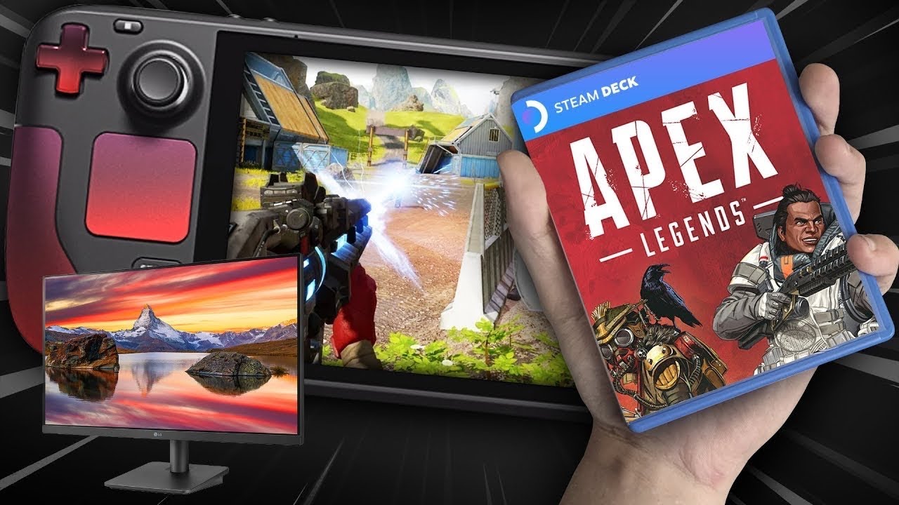 Steam Deck Apex legends en monitor/tv 1080 - YouTube