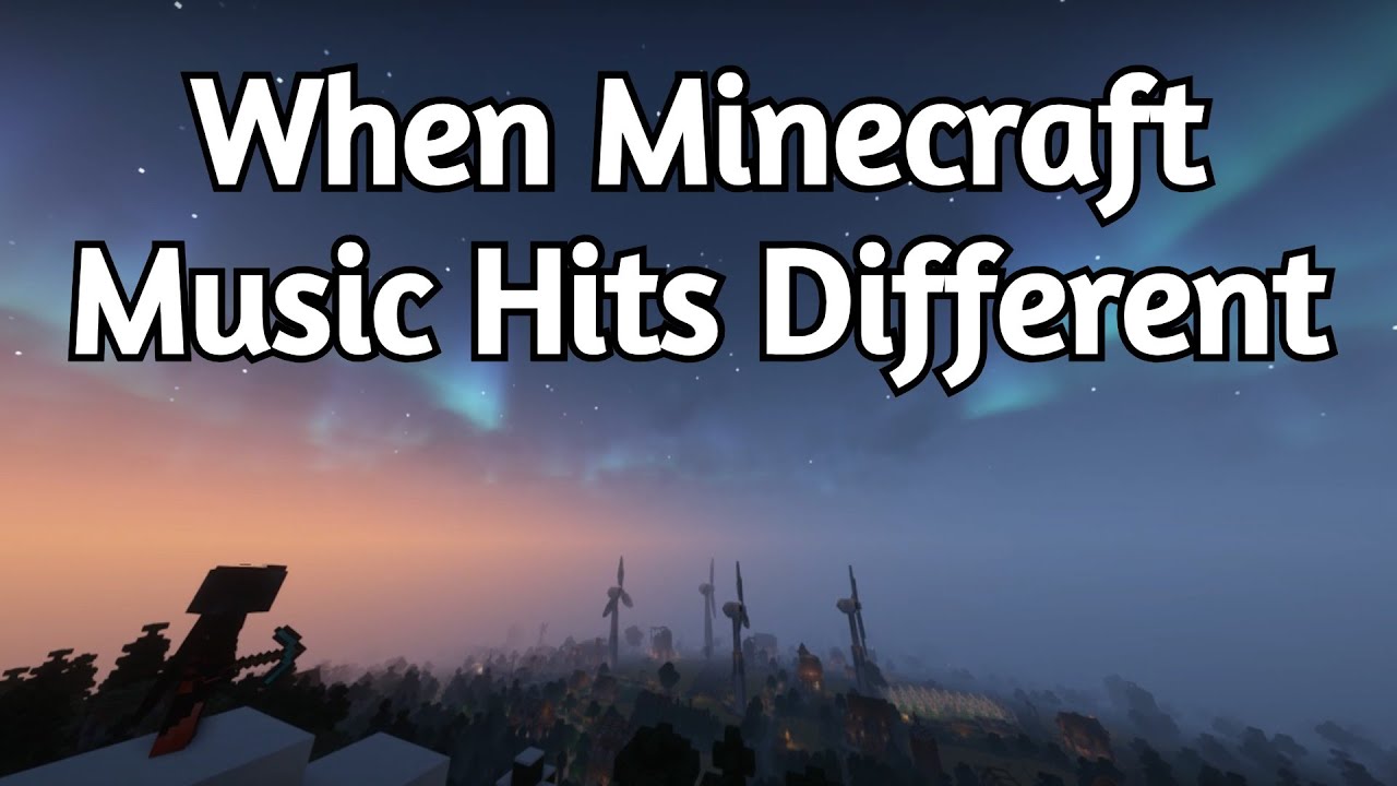 When The Minecraft Music Hits Different | 4K Minecraft Edit - YouTube