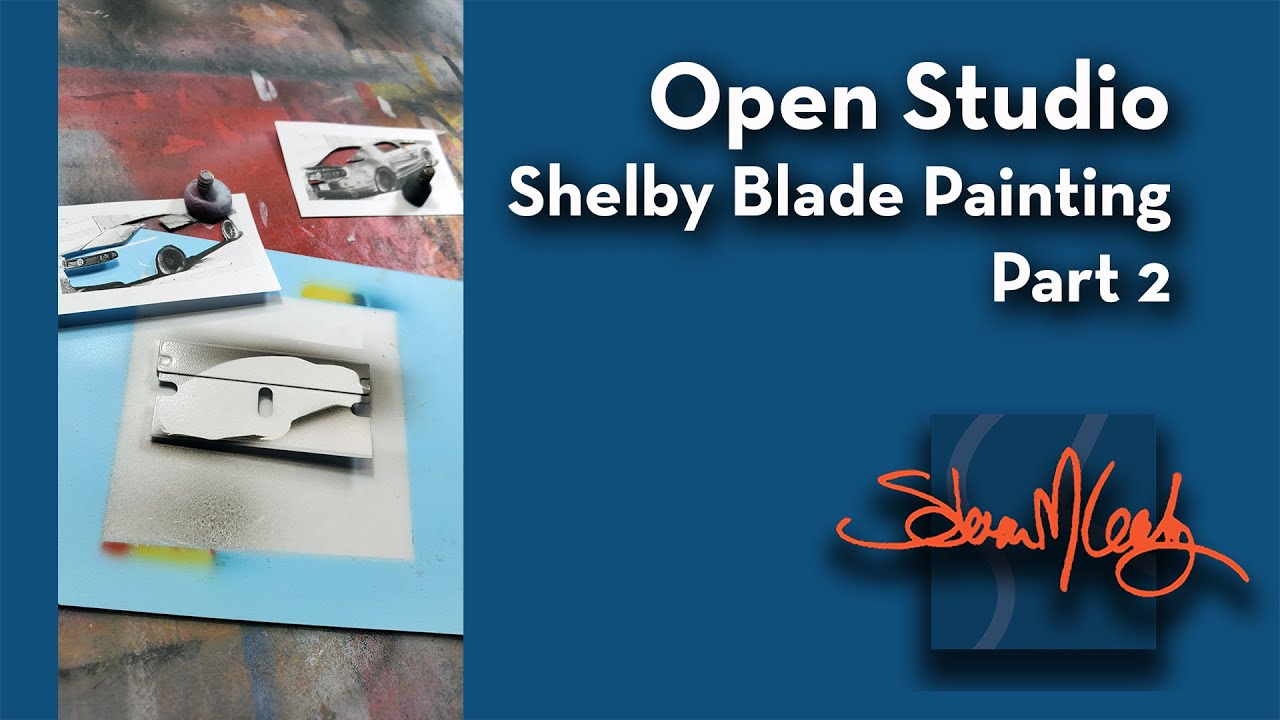 Shelby Razor Painting - Part 2 - YouTube