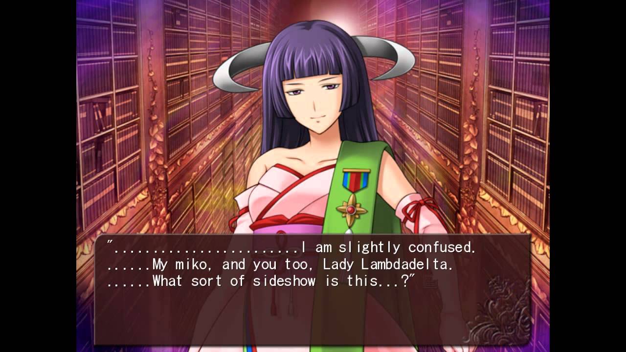 Umineko no Naku Koro Ni Chiru - Featherine vs Lamdadelta - YouTube