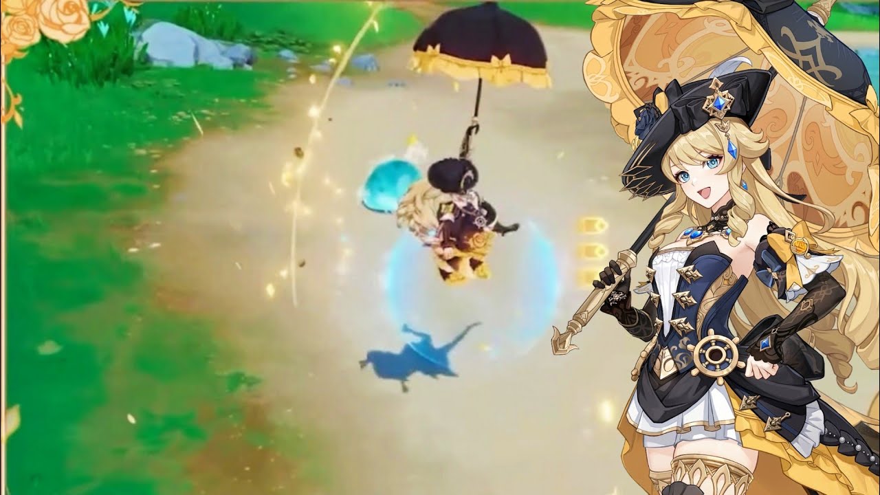 Navia Gameplay | Genshin Impact - YouTube