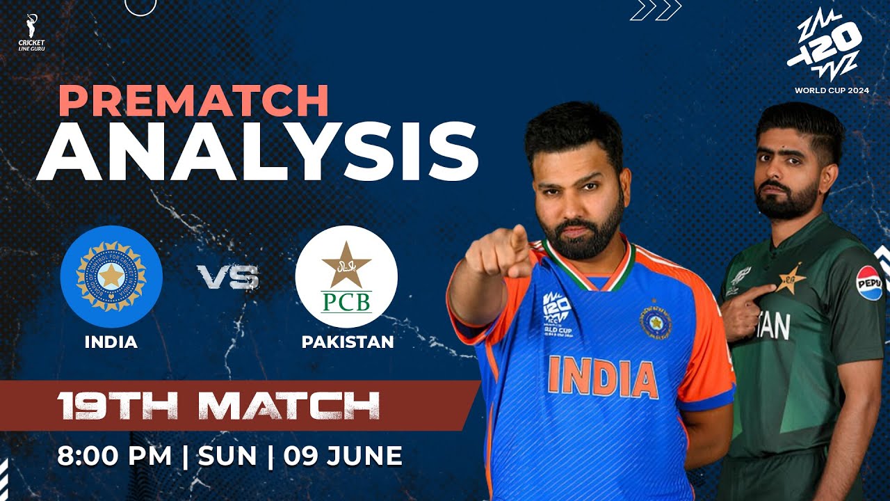 IND vs PAK 19th Match Prediction, T20 WC 2024 Group A IND vs PAK ...