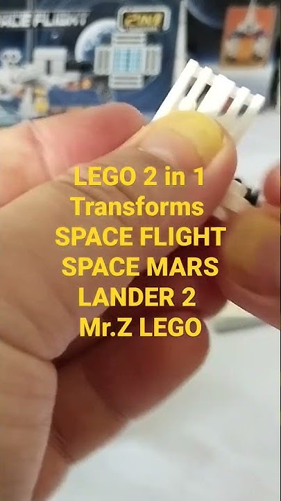 LEGO 2 in 1 Transforms SPACE FLIGHT SPACE MARS LANDER 2 @Mr.Z_LEGO-Creation123 - YouTube