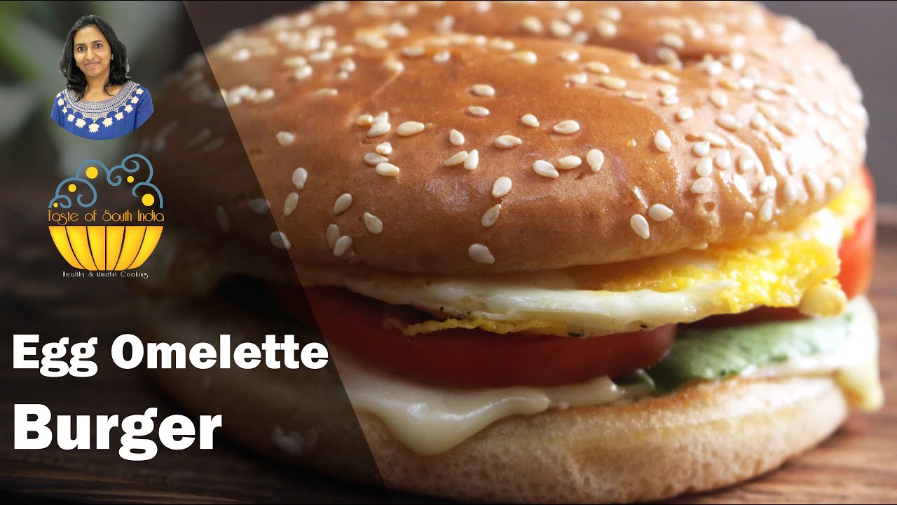 Home Made Egg Omelette Burger| Kids Snacks | - YouTube