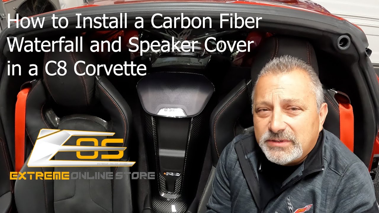 How to Install a Carbon Fiber Waterfall and Speaker Cover in a C8 ...