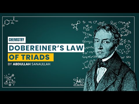 Dobereiner's triads | Chemistry - YouTube