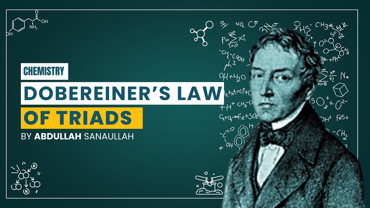 Dobereiner's law of triads - YouTube