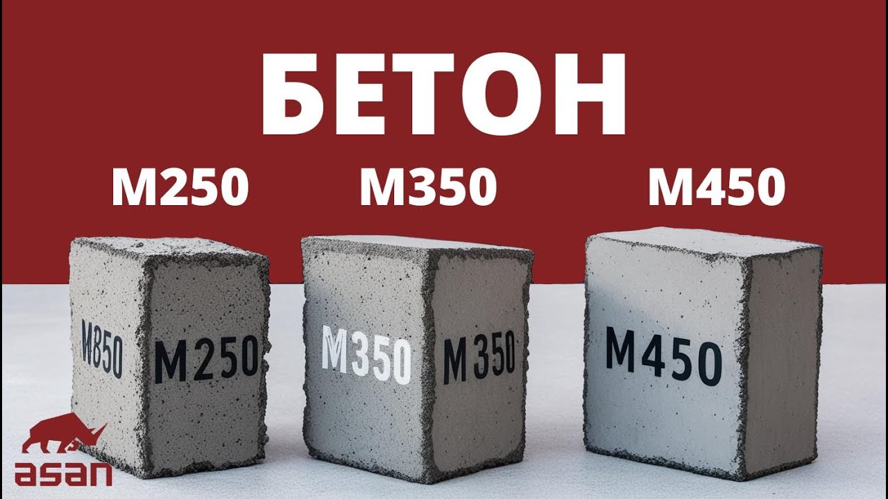 МАРКА БЕТОНА М250 М350 М450. КАКУЮ МАРКУ БЕТОНА ВЫБРАТЬ? - YouTube