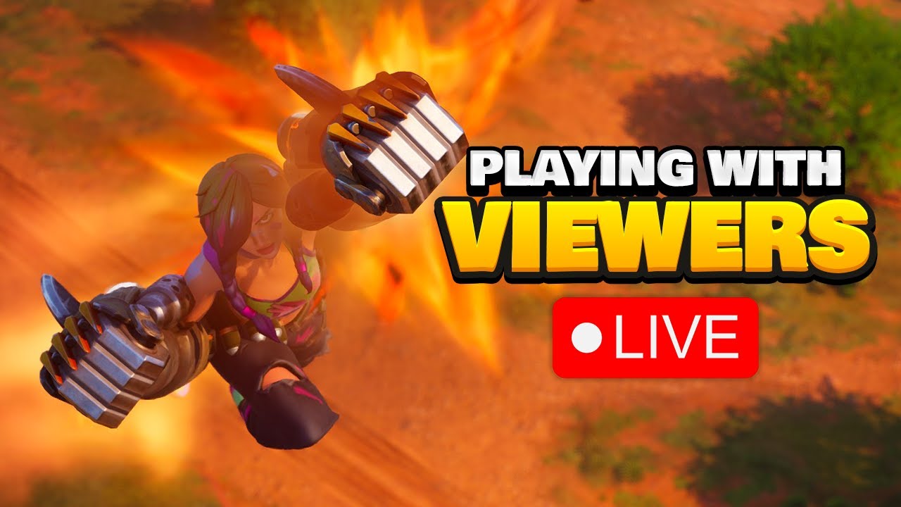 🔴Playing with Viewers Fortnite 1v1 and zone wars 😈🏆 (Main stream is ...
