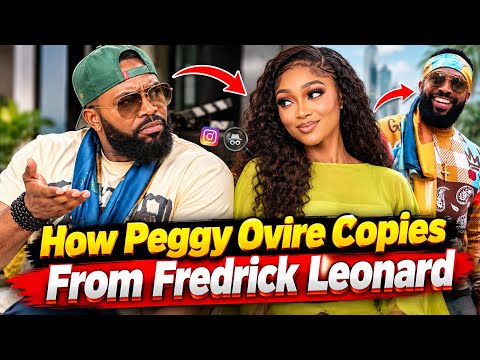 PEGGY OVIRE TRENDS WITH FREDERICK LEONARD 🤔