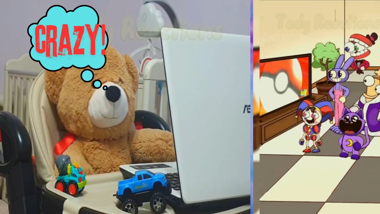 Tedy React to The Amazing Digital Circus Funny TikTok Animations 26 ...