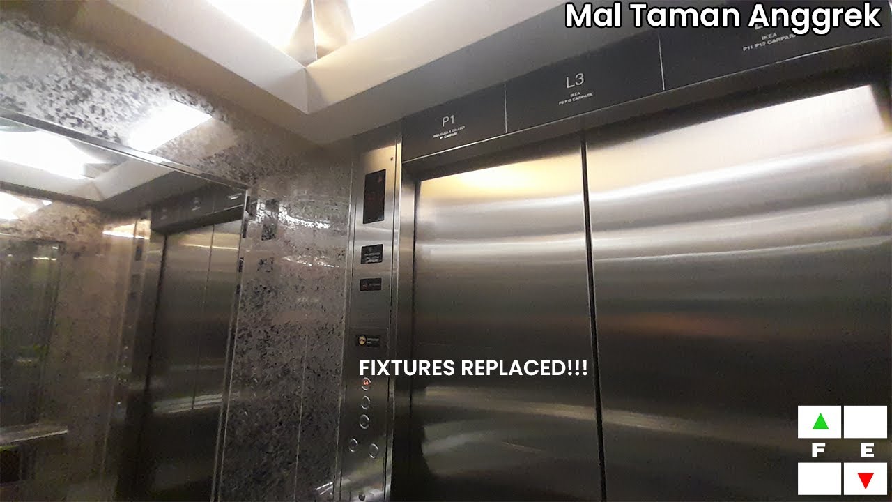 LG MVP Elevator At Mal Taman Anggrek (IKEA Shuttle Access) (Elevator 20) - YouTube