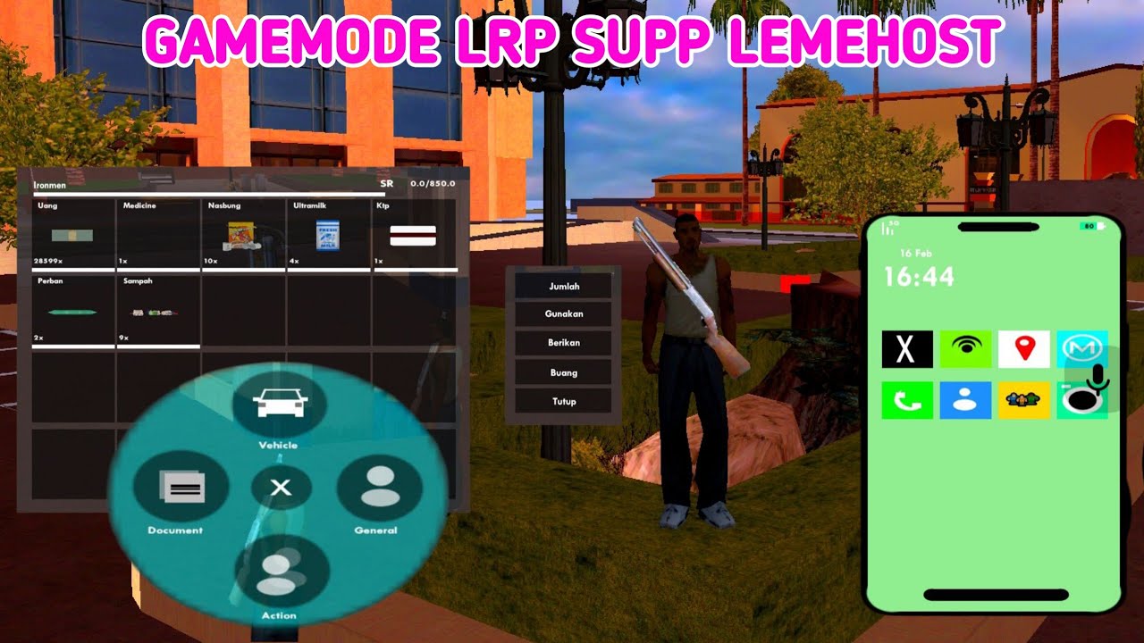[ GAMEMODE ] FIVEM FULL OPEN INTERIOR, FULL TEXTDRAW, DAN DYNAMIC, FIX ...