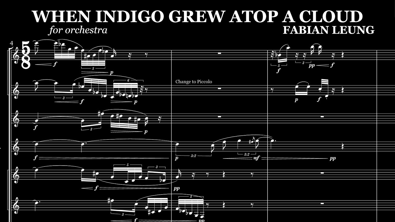 Fabian Leung - When Indigo Grew Atop a Cloud (2024) - YouTube