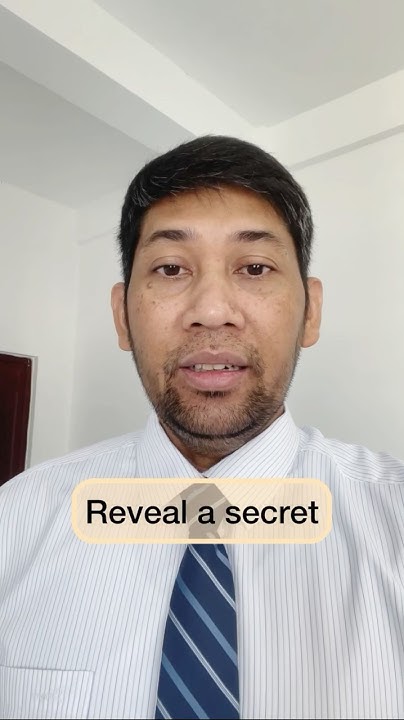 Are You Sure? Reveal, Secret |Learn To Speak English| - YouTube