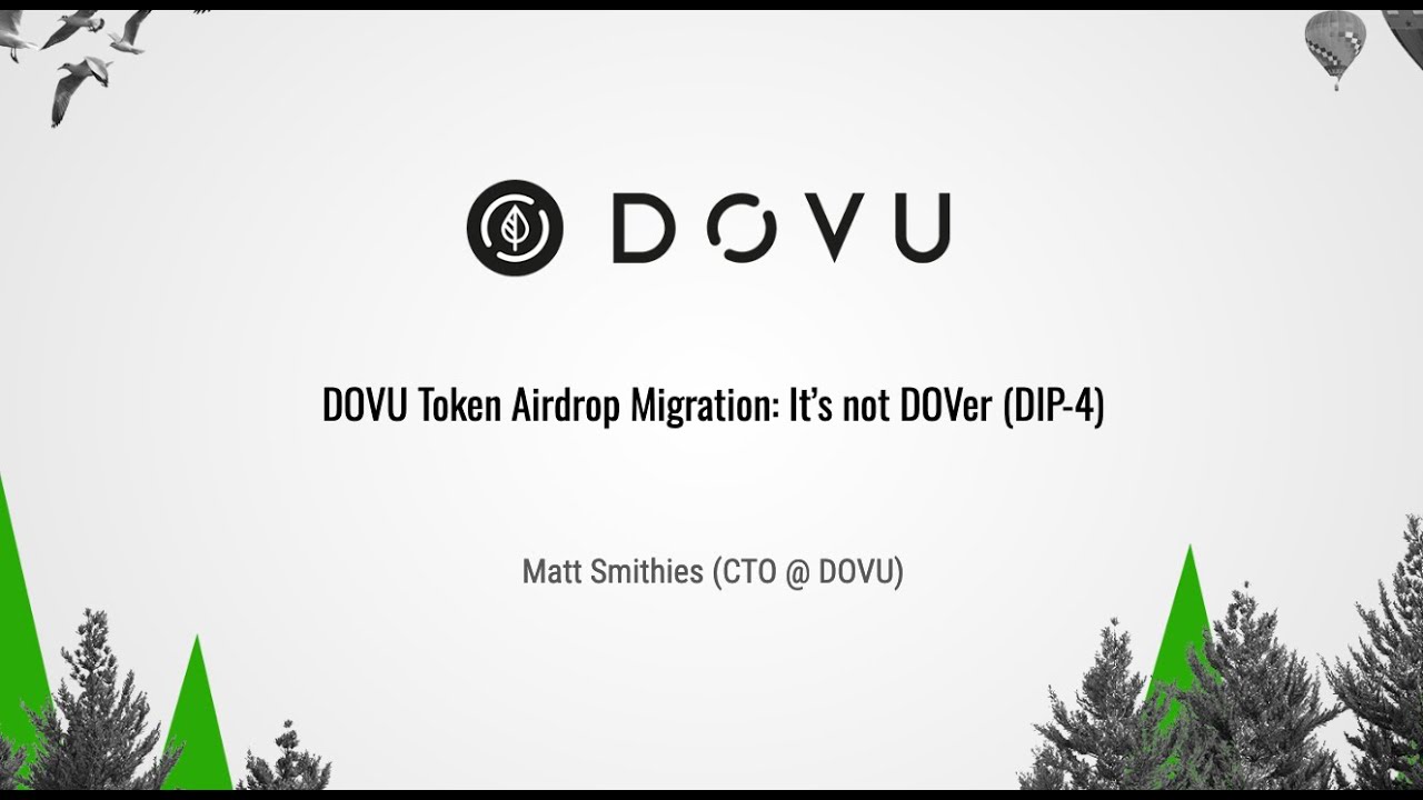 DOVU's New Chapter: Transitioning from $DOV to $DOVU - YouTube