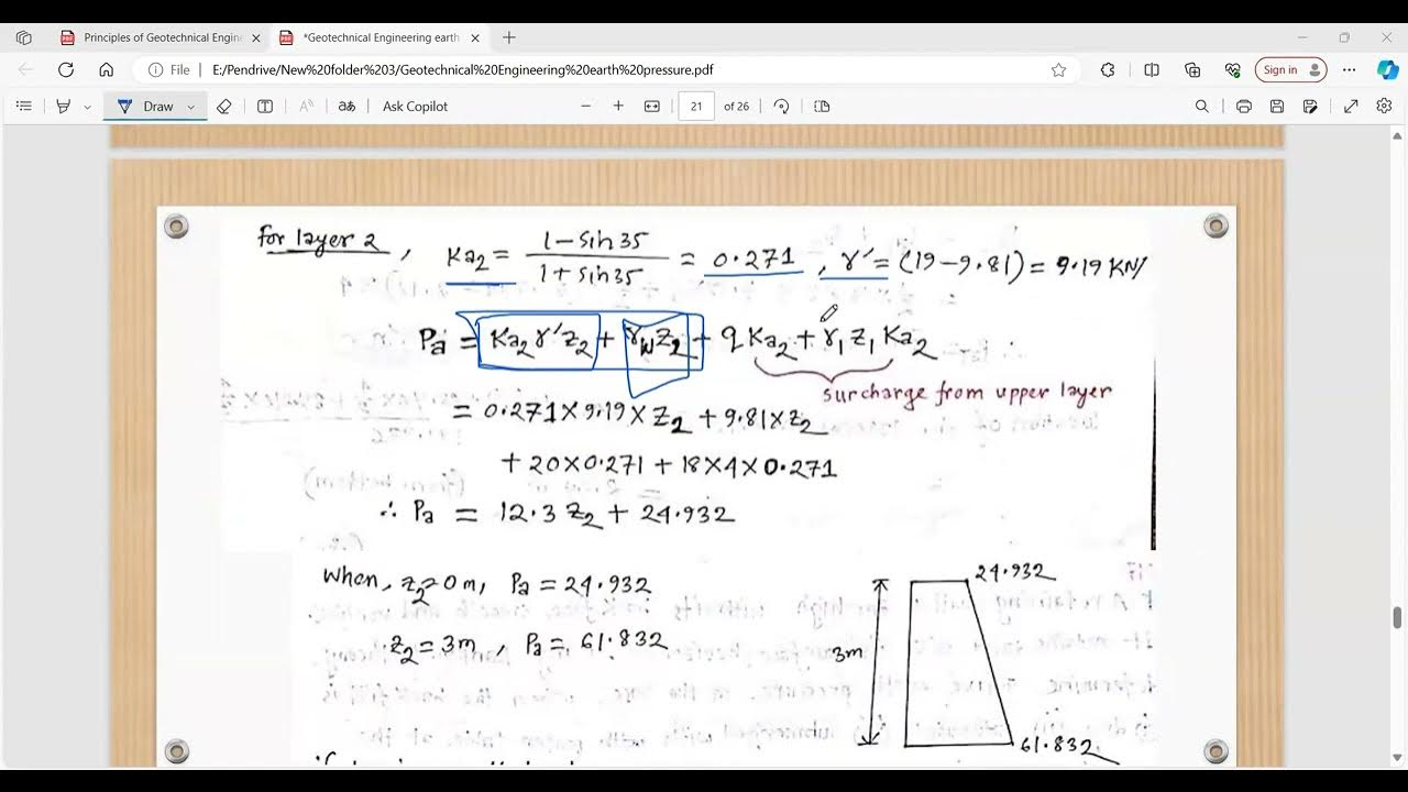 Problem Solving Class Geotechnical Engineering I - YouTube