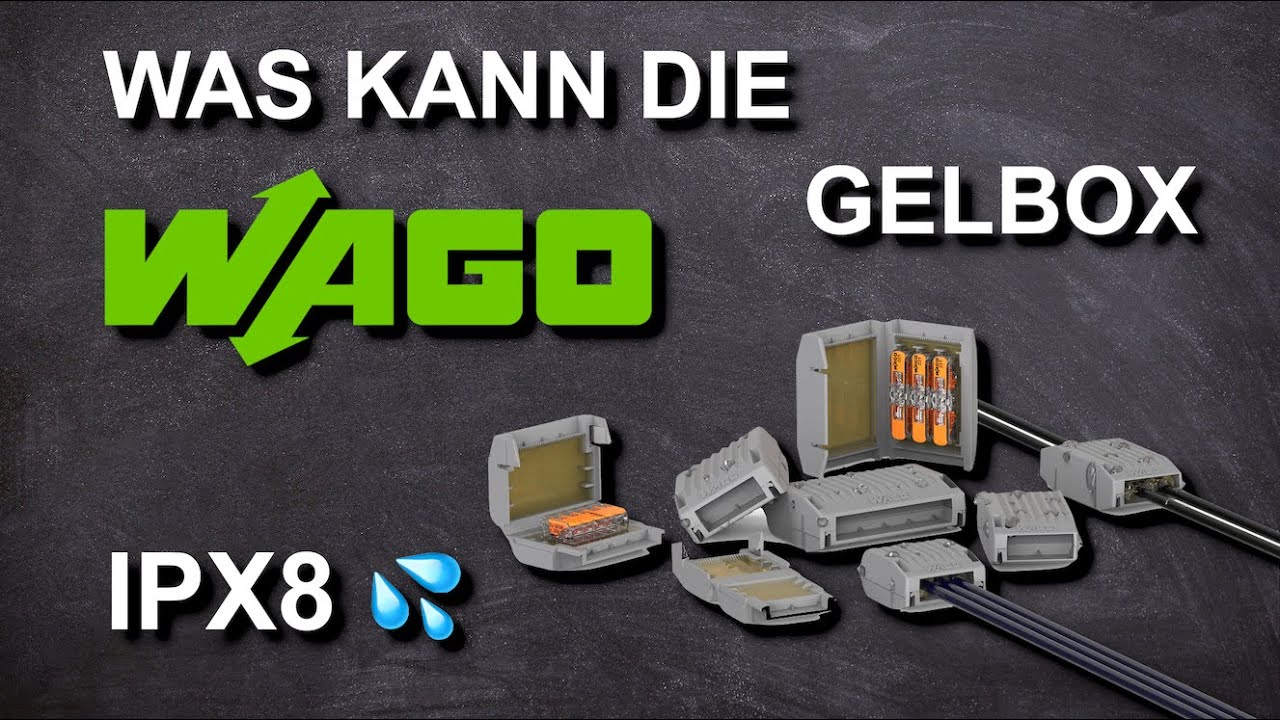 Klemmen vor Feuchtigkeit schützen - Ganz einfach IPX8 Klemmstellen ...